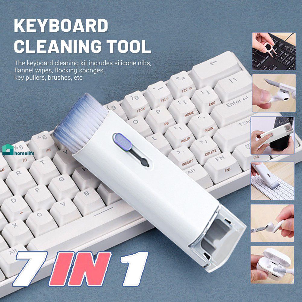 Keyboard Brush Earbuds Cleaning Kit Phone Screen Cleaner Airpods ...