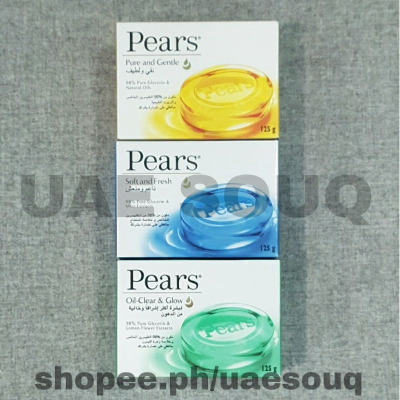 Pears Bath Soap (125g) | Shopee Philippines