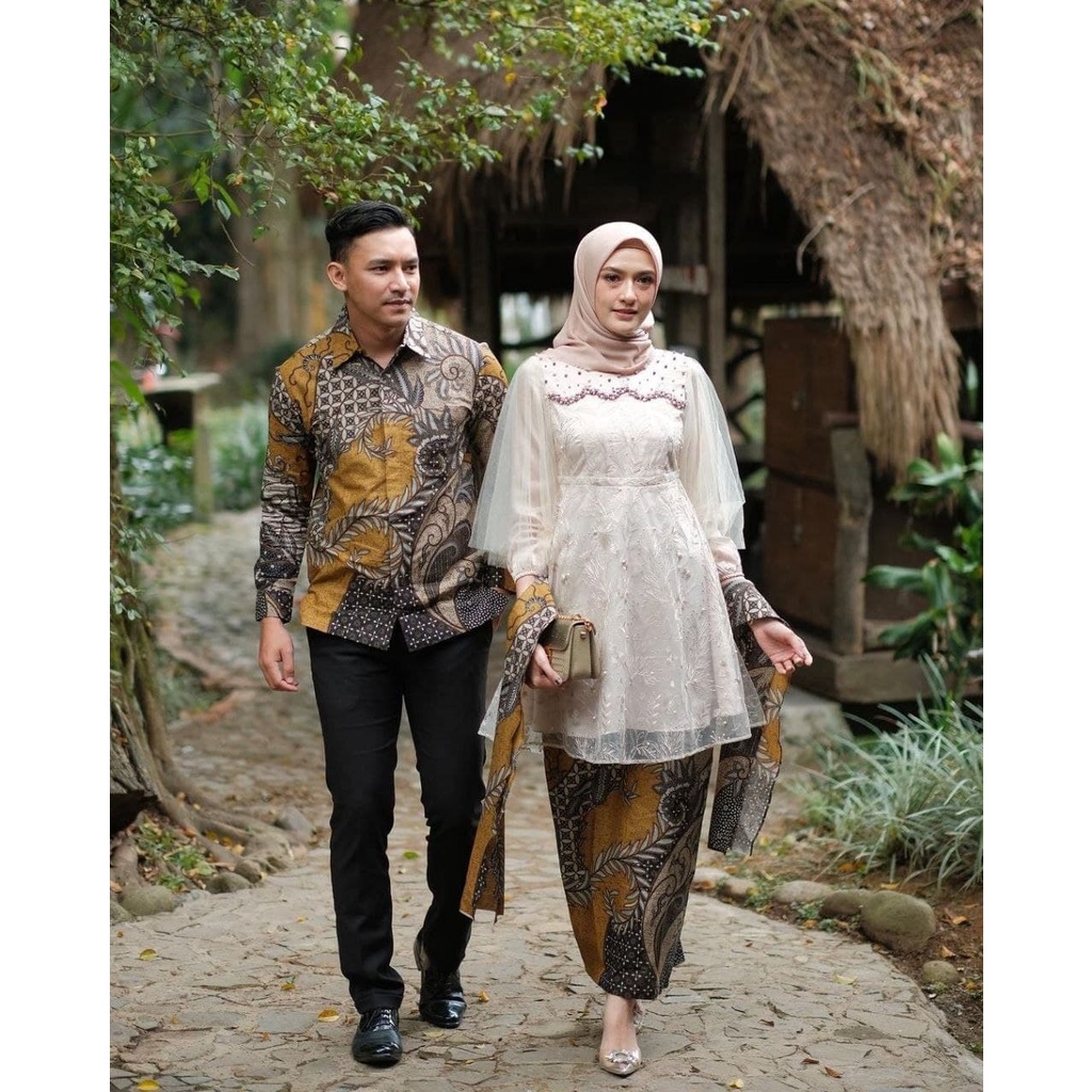 KATUN Kebaya COUPLE SEMI FRANCE Cotton Material KEBAYA SEMI FRANCE ...