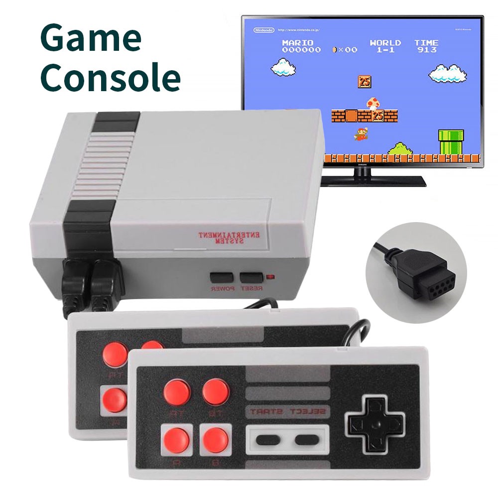 SFC Mini Game Console Machine Dual Battle Family Computer Built-in 400/ ...