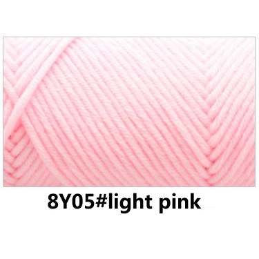 【Real 100g】Yarn 100g Milk Cotton Yarn Wool 8 ply Thread for Knitting ...