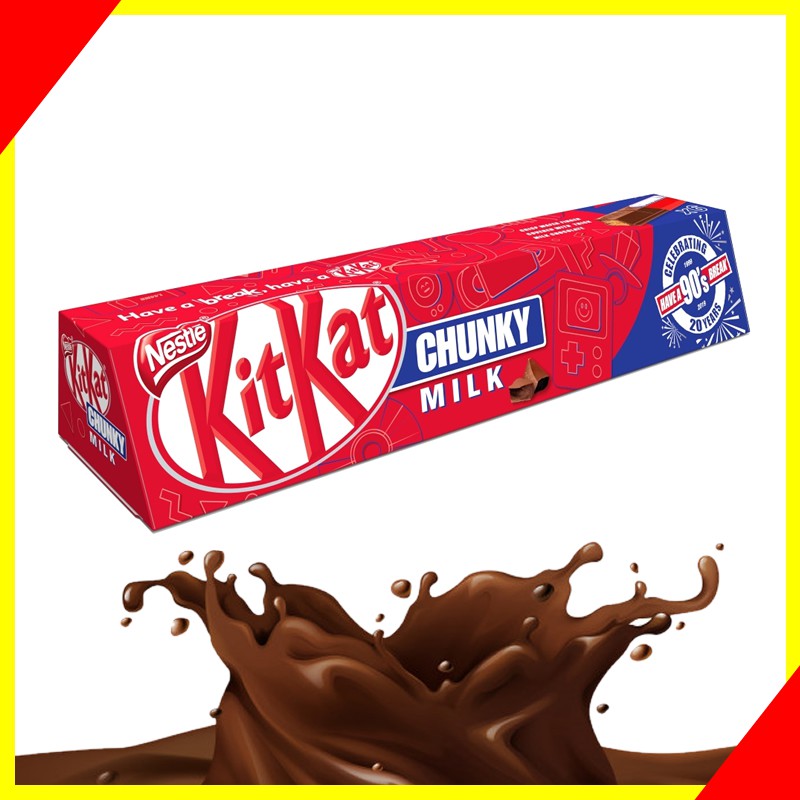 KitKat Chunky Milk Pack 240g | Shopee Philippines