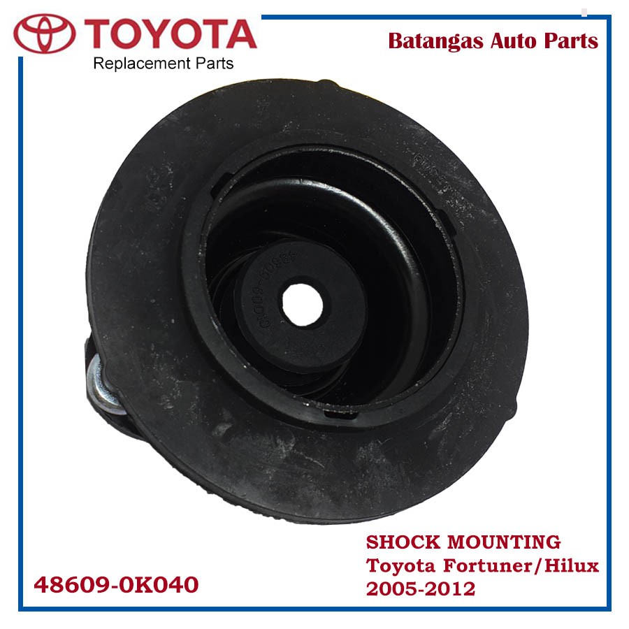 Shock Mounting Toyota Fortuner / Hilux 2005-2012 PN: 48609-0K040 ...
