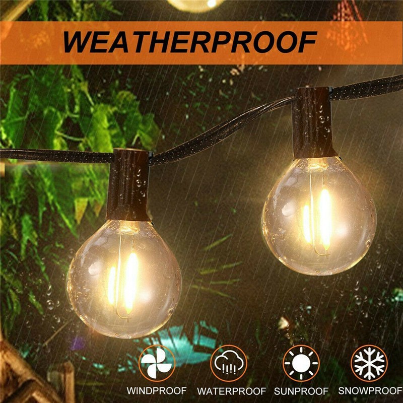 Solar light string, outdoor waterproof light string | Shopee Philippines