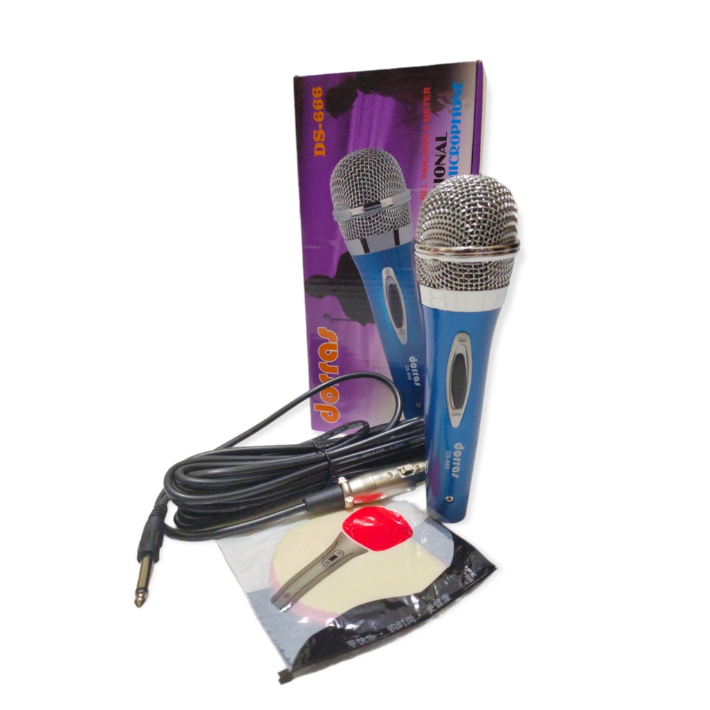 Microphone Cable 5 Meters FULL Package MIC DORRAS DYNAMIC MICROPHONE ...