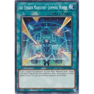 Sky Striker Maneuver - Jamming Waves! | CH1 CL@$S A | Yu-Gi-Oh! Trading Card Game | Shopee ...