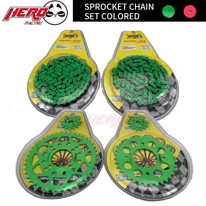 Motorcycle Color Sprocket Chain Set Raider50fi Made In Thailand ...