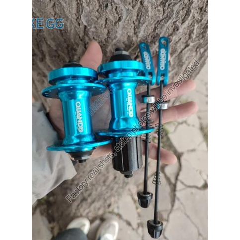 Taiwan QUANDO Mountain Bike Flower Hub 32-Hole Disc Brake Quick Release ...