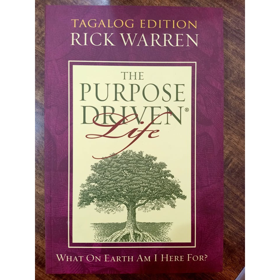 PURPOSE DRIVEN LIFE (TAGALOG EDITION) | Shopee Philippines