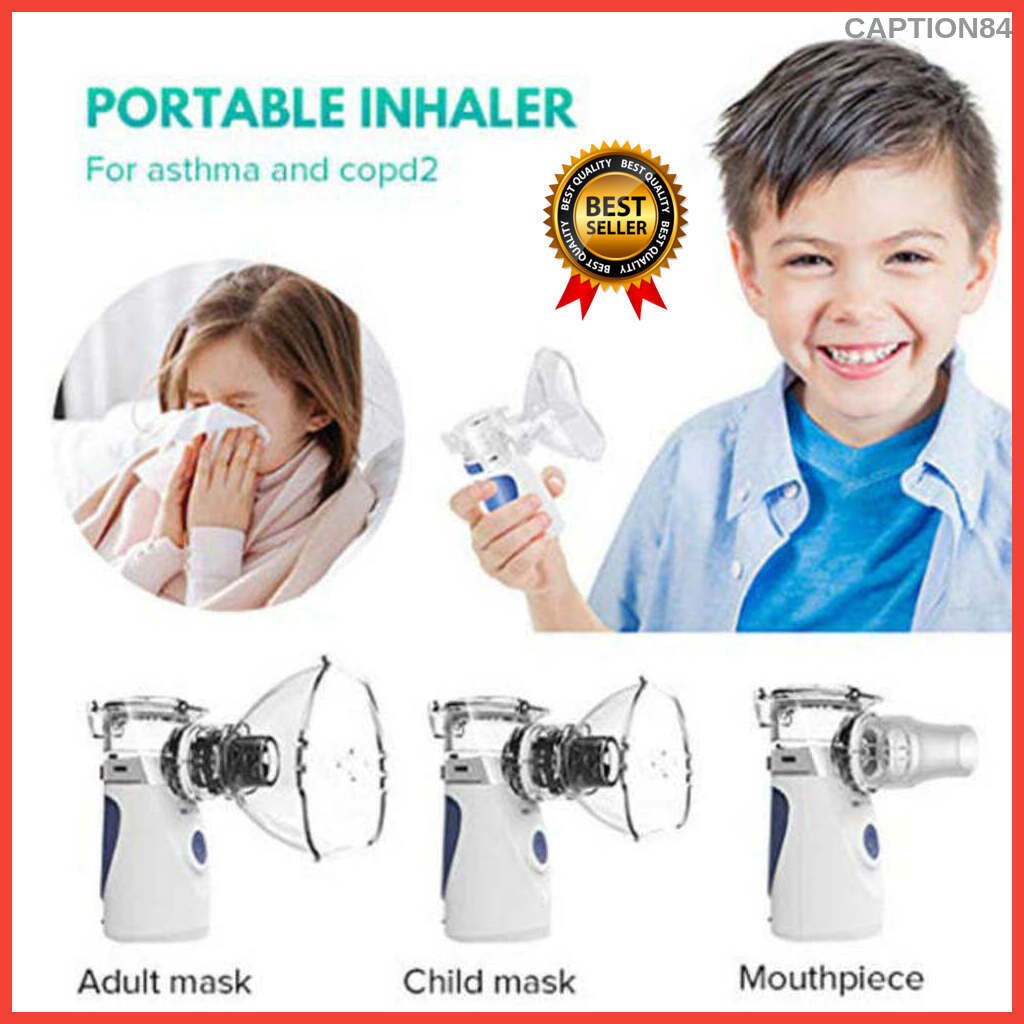 Nebulizer Compact Portable Ultrasonic Coughing Phlegm Machine Kids ...
