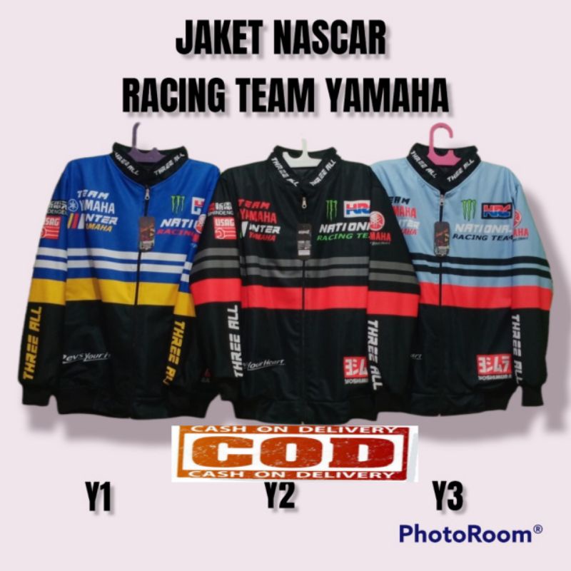 Nascar Jacket RACING TEAM Jacket RACING TEAM YAMAHA /TEAM HONDA ...