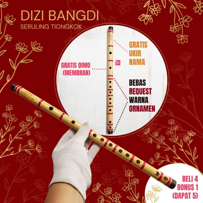 Dizi BangDi / Bang Di (Flute / Chinese / Chinese / Chinese) | Shopee ...
