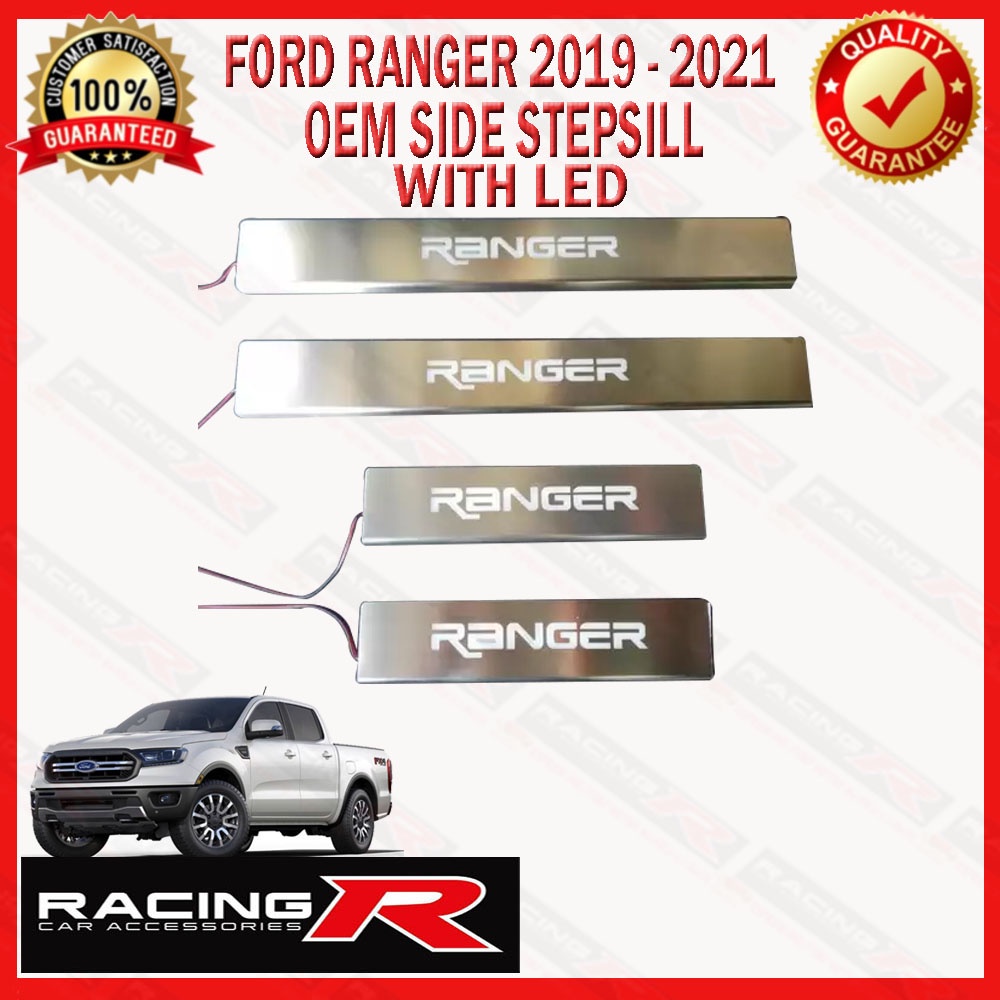 Ford Ranger T8 2019 to 2022 OEM Side Step Sill or Door Step Sill with ...