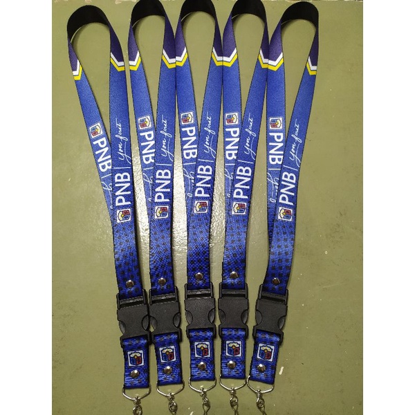 PNB ID Lace Lanyards Sling "Every Step Together" | Shopee Philippines