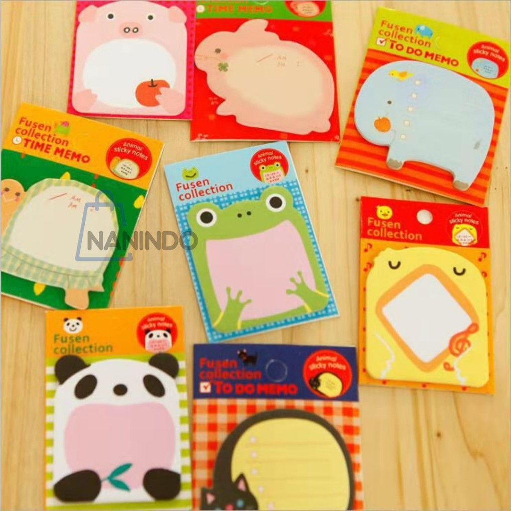 Animal Motif Sticky Notes | Shopee Philippines