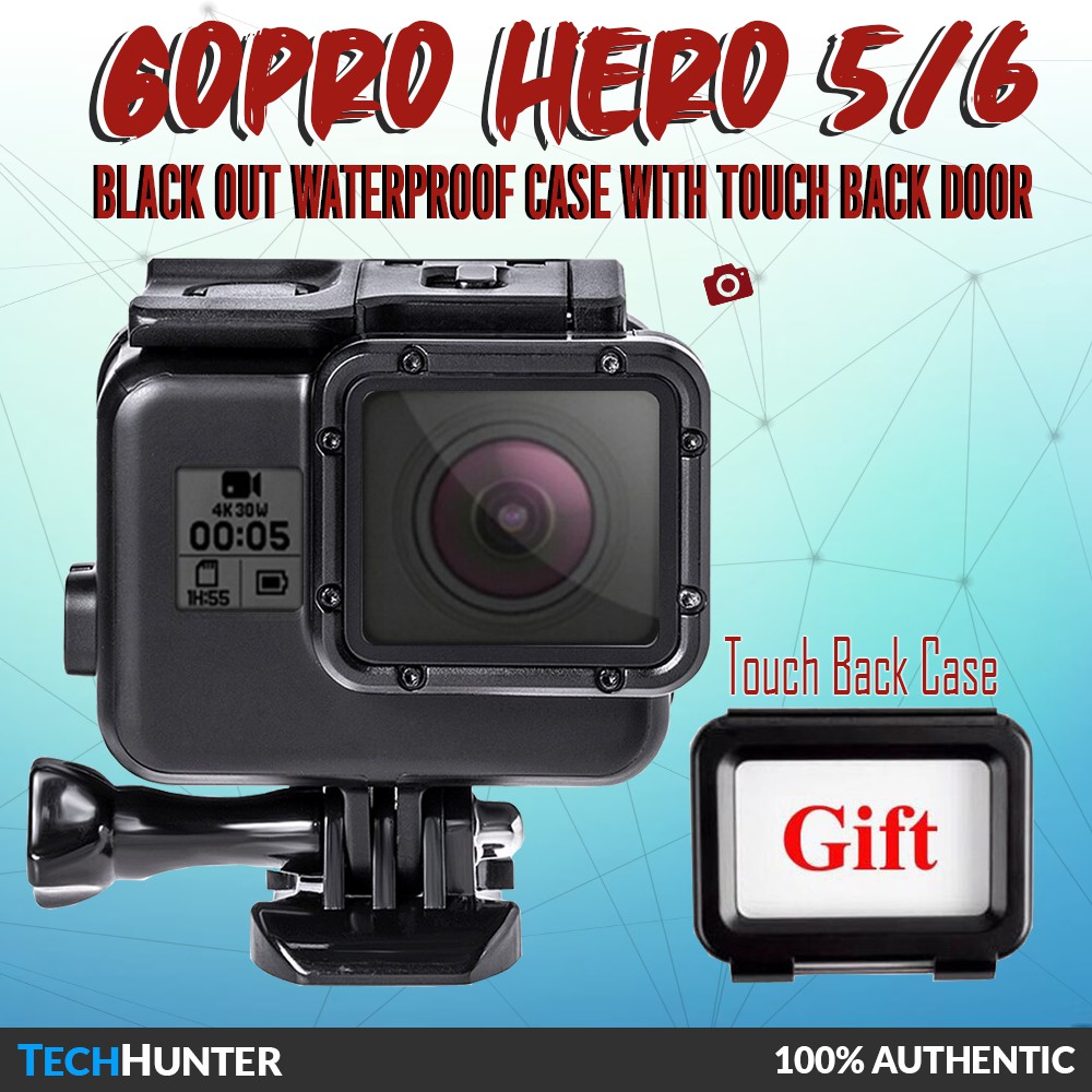 GoPro Hero 5/6/7 Black WATERPROOF CASE ONLY Diving Protective Housing ...