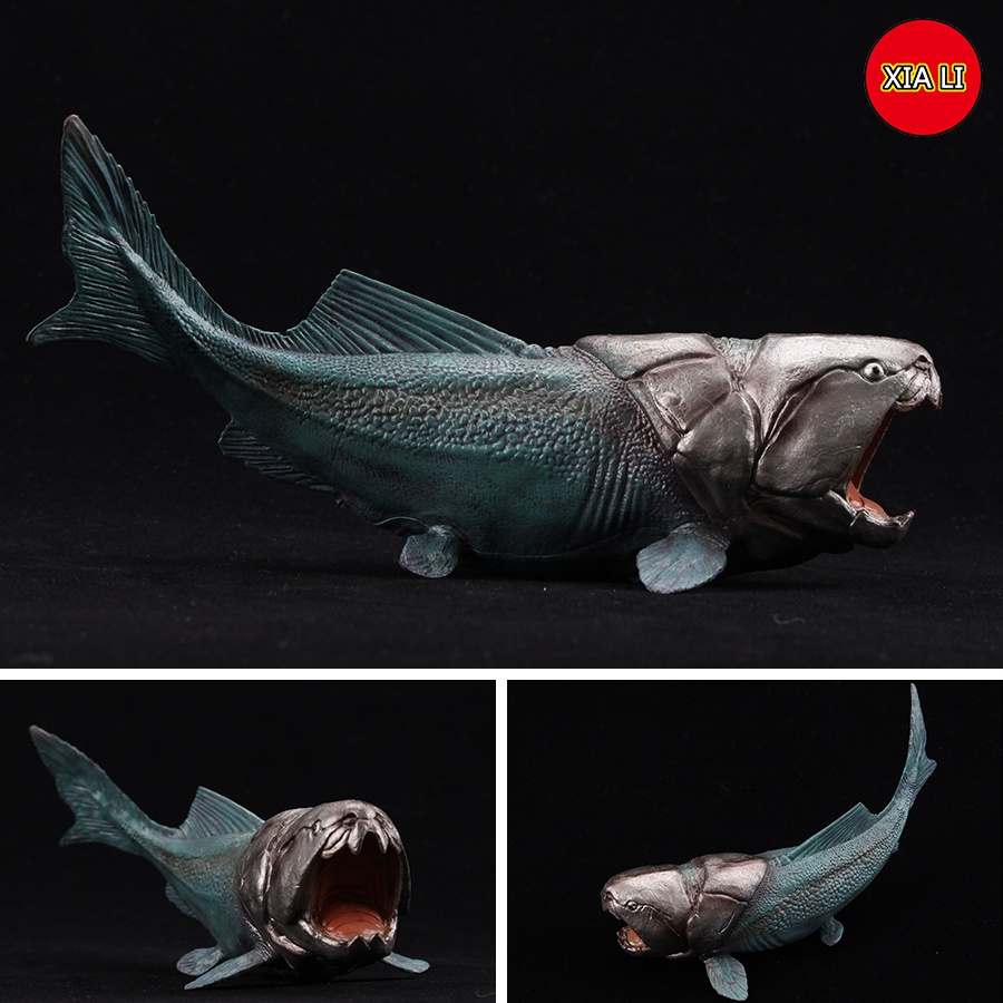Prehistoric Jurassic Dinosaurs World Dunkleosteus Animals Model Action ...