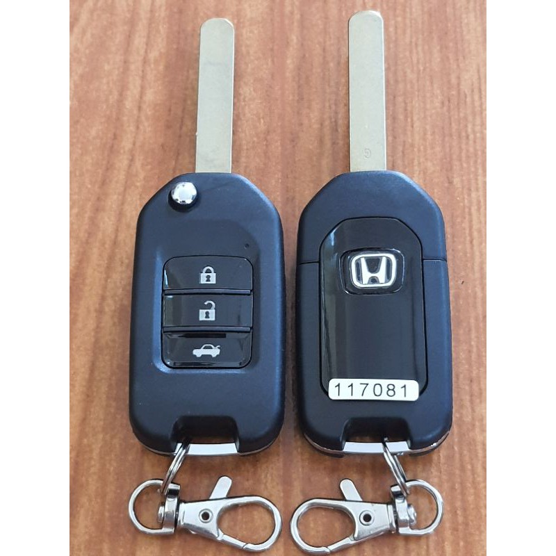 Honda Style Folding Remote Anti-Theft Key Equator Model Ly511 Car ...
