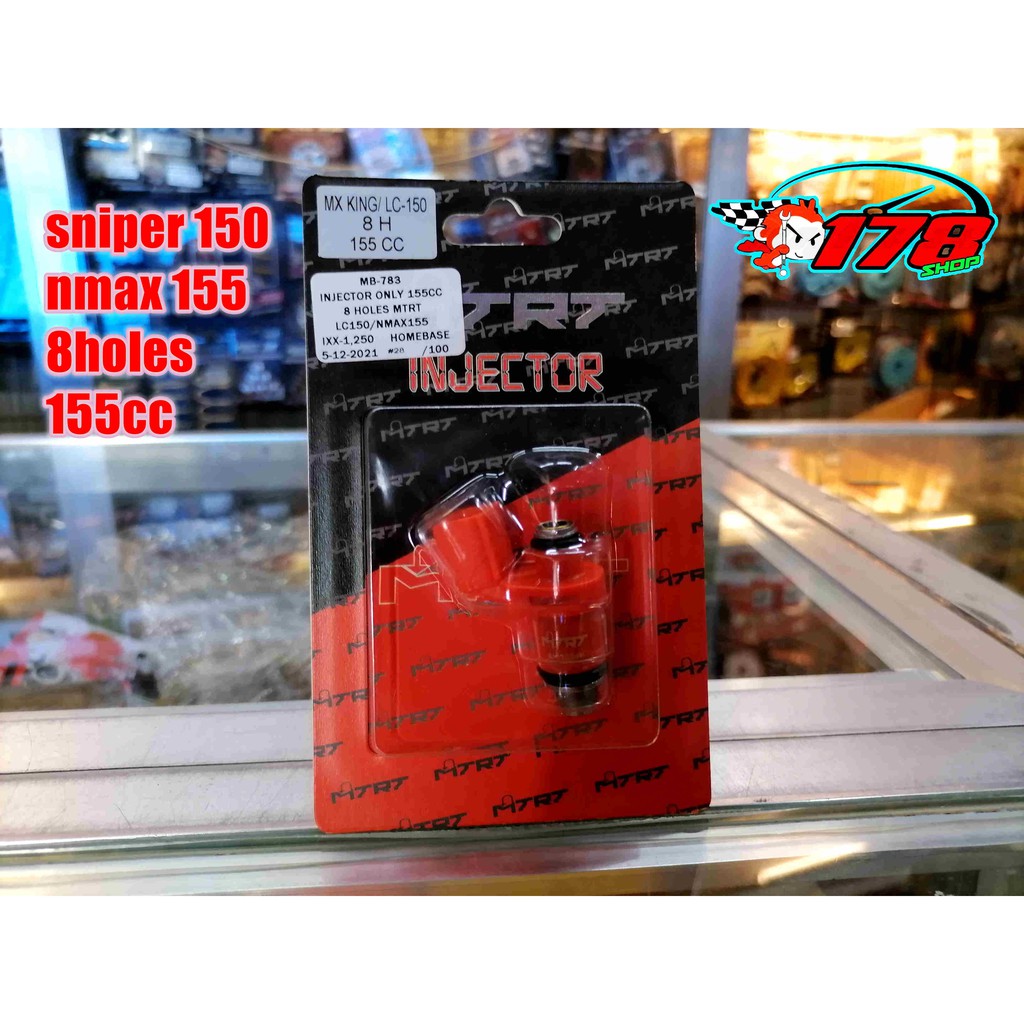 MTRT injector sniper 150 nmax 155 8holes 155cc | Shopee Philippines