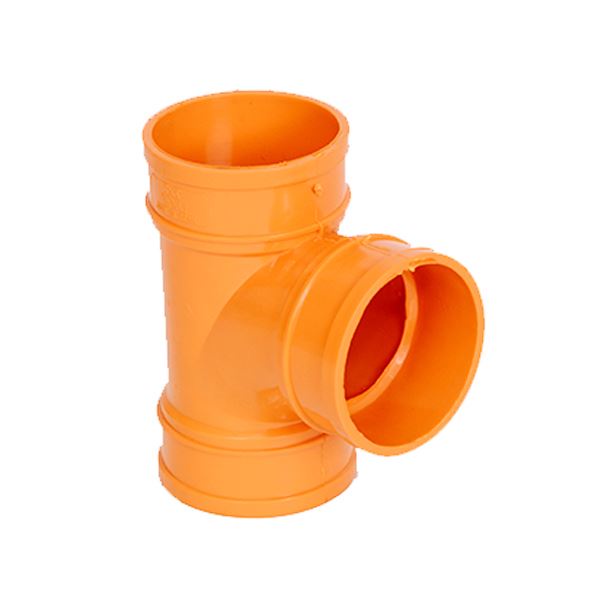 PVC ORANGE FITTING TEE #2 / #3 / #4 / 3X2 / 4X2 / 4X3 | Shopee Philippines