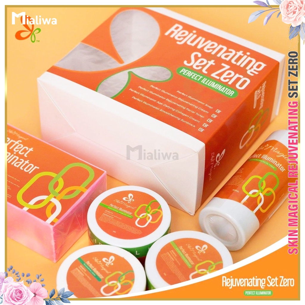 Skin Magical Rejuvenating Set Zero Perfect Illuminator Pampaputi, Pores ...