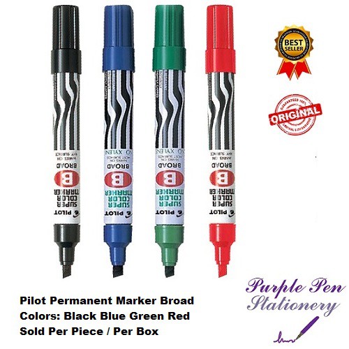 Pilot Permanent Marker Broad Sold Per Piece | Shopee Philippines
