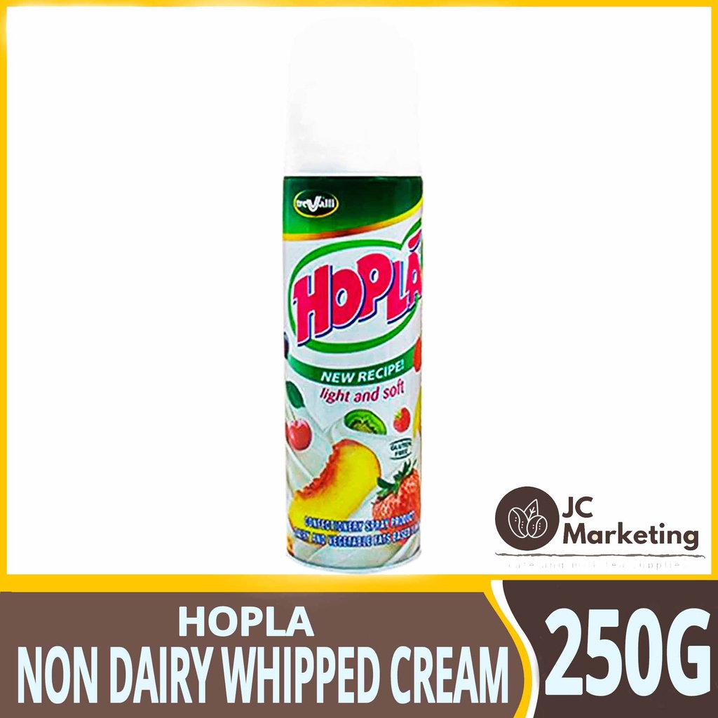 Hopla Non Dairy Whipped Cream 250g | Shopee Philippines