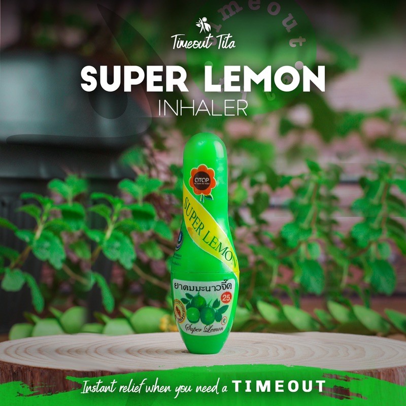 SUPER LEMON INHALER THAILAND | Shopee Philippines