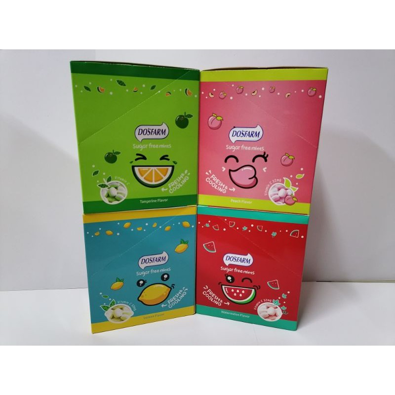 Dosfarm Sugar Free Mints (16g x15pkts) | Shopee Philippines