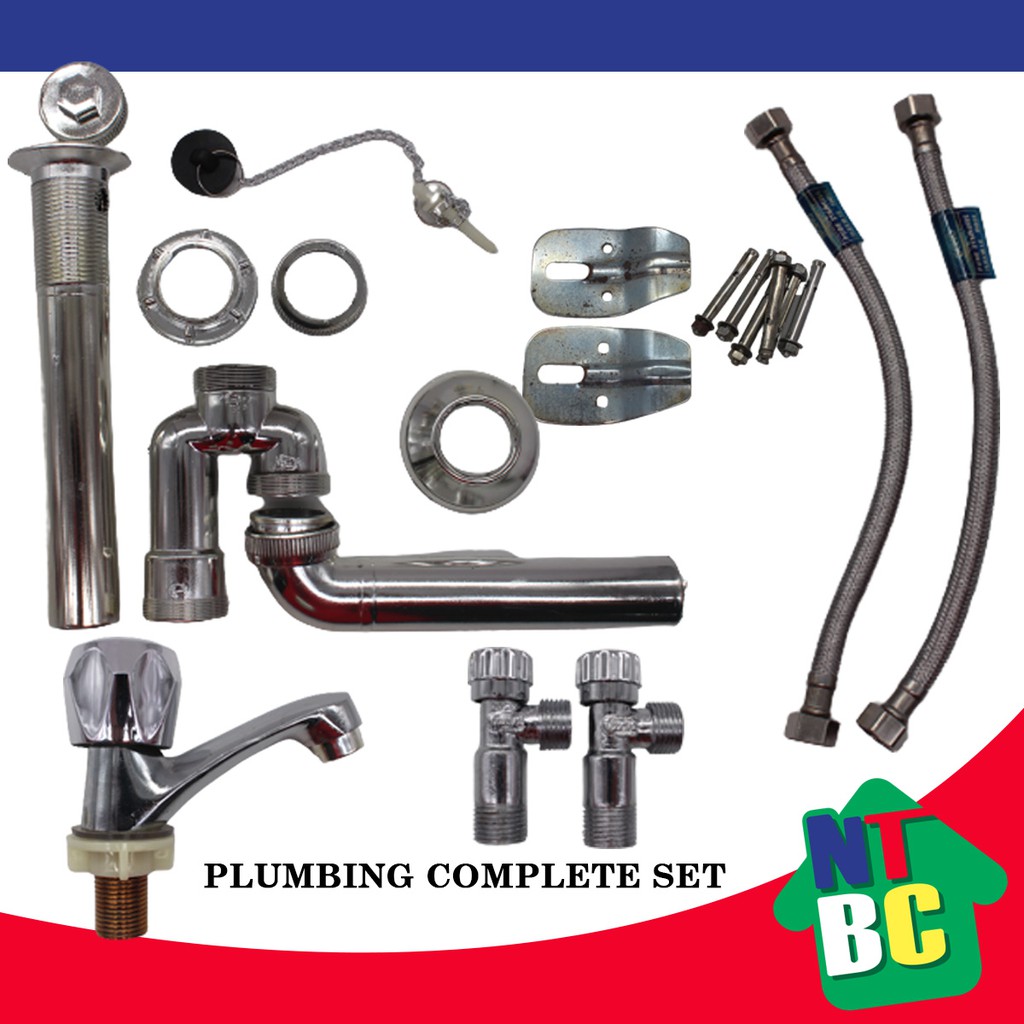 PLUMBING ACCESORIES COMPLETE SET ( CLEARANCE SALE ) | Shopee Philippines