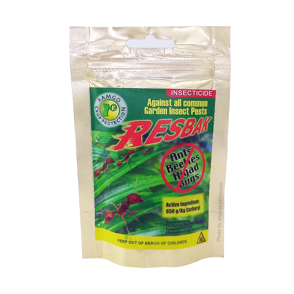 Resbak Carbaryl 85WP 50g KECORP_S1 | Shopee Philippines