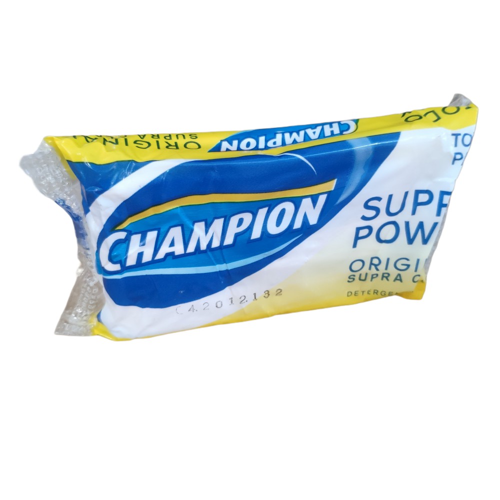 Champion Detergent Bar Regular Supra Clean 130g | Shopee Philippines