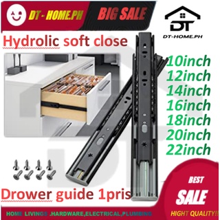 Soft Closing /PUSH OPEN Hydraulic Drawer Full Extension 3 Fold Drawer ...