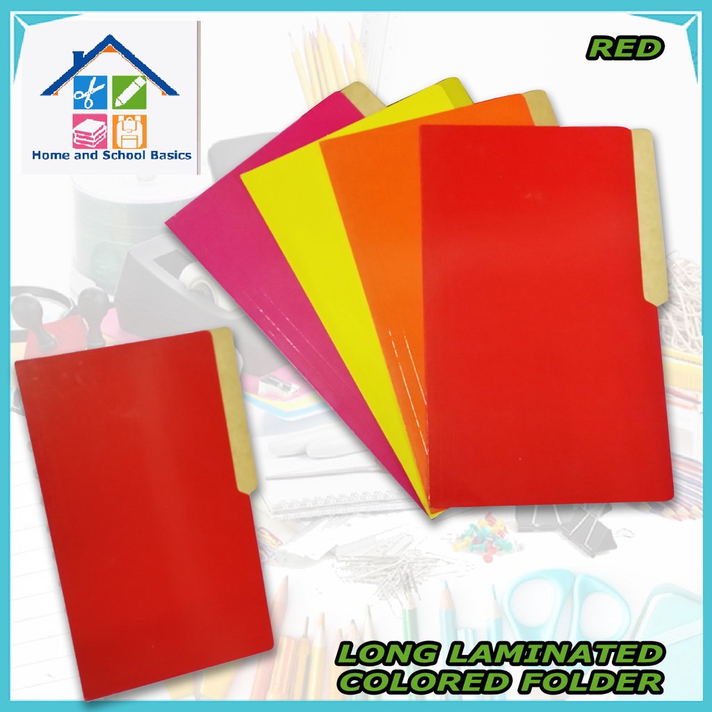 Long laminated Colored Folder - Thick Paper Board Folders Filing ...
