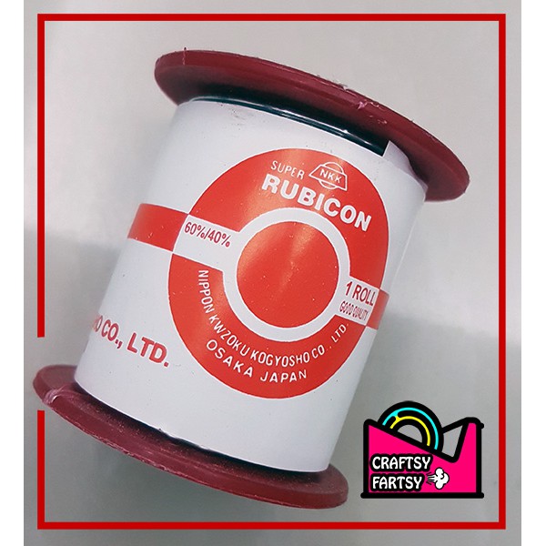 (PER ROLL) Rubicon Soldering Lead | Shopee Philippines