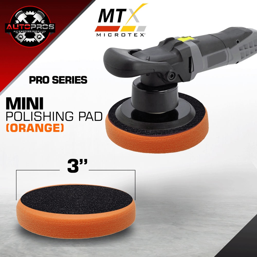 Microtex MA-PP3 MINI Polishing Pad 3inch (Orange) | Shopee Philippines