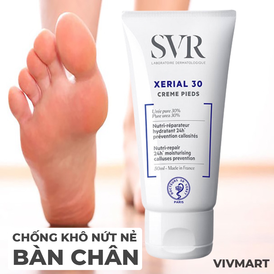 Svr Xerial 30 Creme Pieds Moisturizing Cream 50ml - Moisturizing cream ...