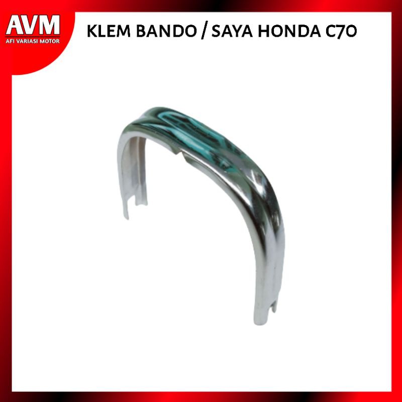Headband Clamps Wings Clamps tebeng honda c70 Wing Mustache c70 Wing Clamps c70 | Shopee Philippines
