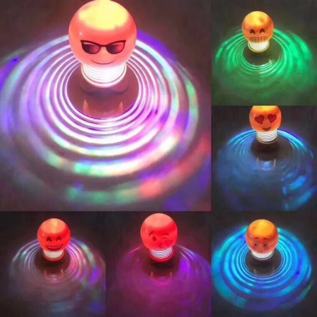 XO Emotional spring with light - emoji- spring pendulum | Shopee ...