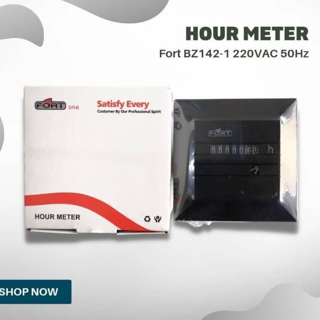 Hour Meter Fort BZ142-1 220 VAC 50 Hz | Shopee Philippines