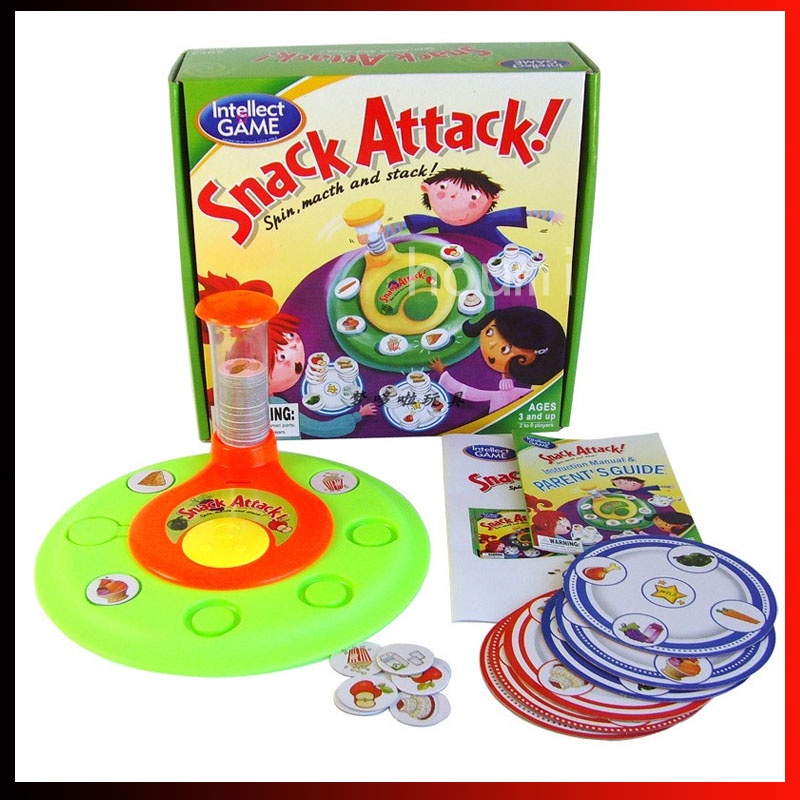 English Board Game Children's Educational Toys Rotating Snack ...