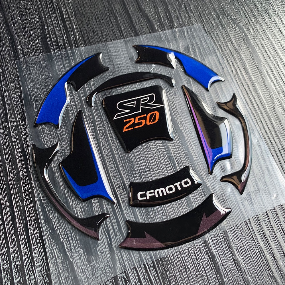 CFMOTO Motorcycle Carbon Fiber Gas Tank Cap Sticker Motocross ...