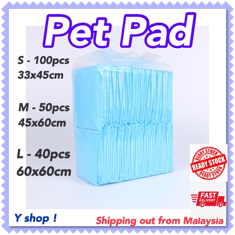 100 PCS Pet pad wee wee pad | Shopee Philippines