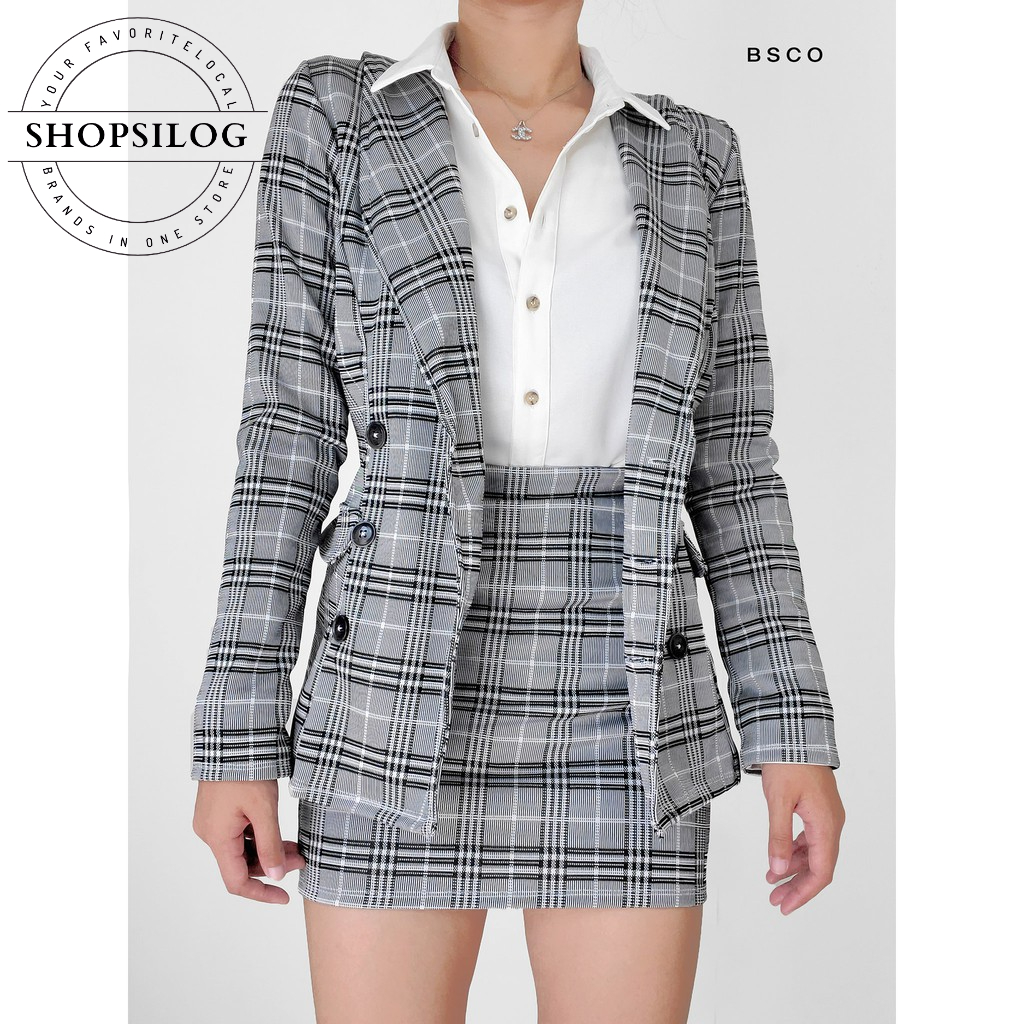 BSCO FORMAL BLAZER + FITTED SKIRT COORDINATES (INNER POLO NOT INCLUDED ...