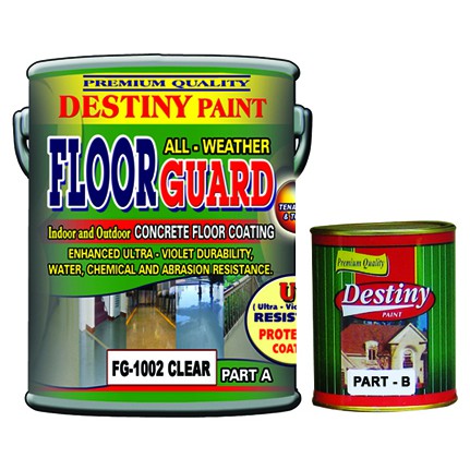 Destiny Paint FLoorGuard 4L/set | Shopee Philippines
