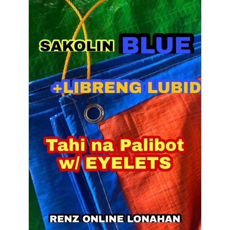 8ft x 30ft (10yards) Blue Sack / Sako Lona / Waterproof Sack Tolda Lona ...