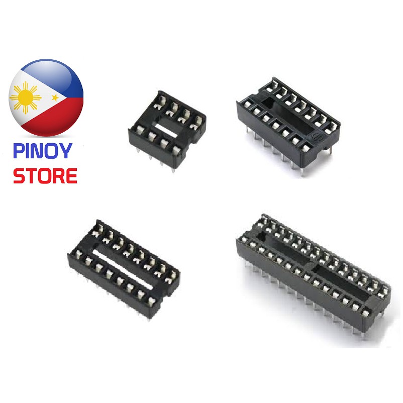 IC socket IC bed IC holder 8pins 14pins 16pins 28pins Integrated ...