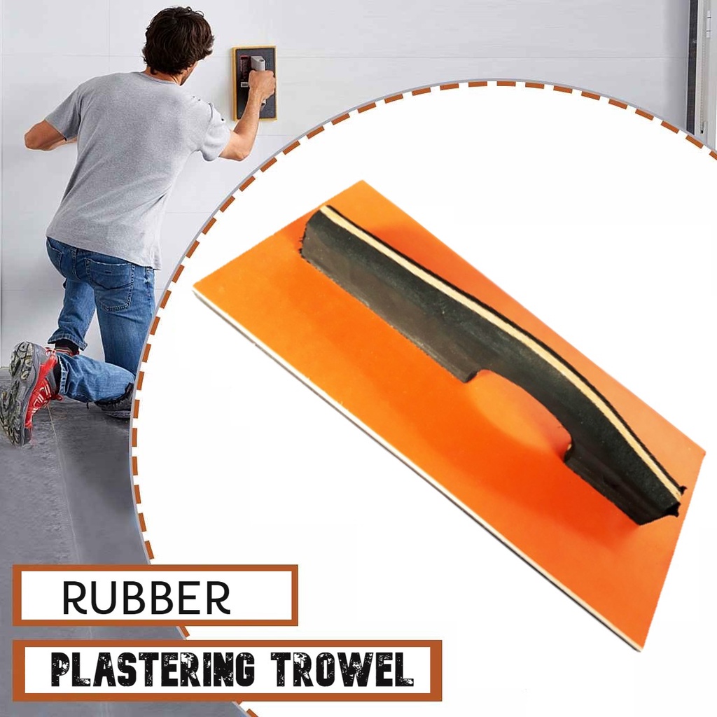 PLASTERING TROWEL RODELA/RUBBER CEMENT TROWEL (RUBBER) | Shopee Philippines
