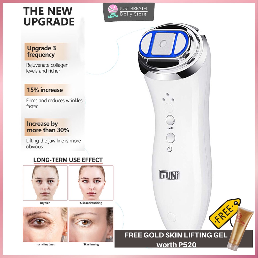 MINI HIFU V Face Face Skin Lifting Tightening Ultrasound EMF RF Facial ...