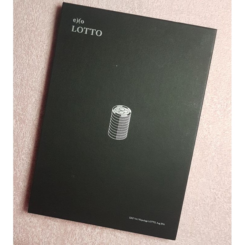 Unsealed EXO Lotto Album Onhand | Shopee Philippines